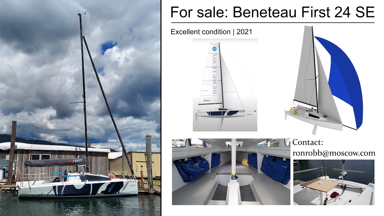 Beneteau First 24 SE (2021) sailboat: An in-depth video of an ...