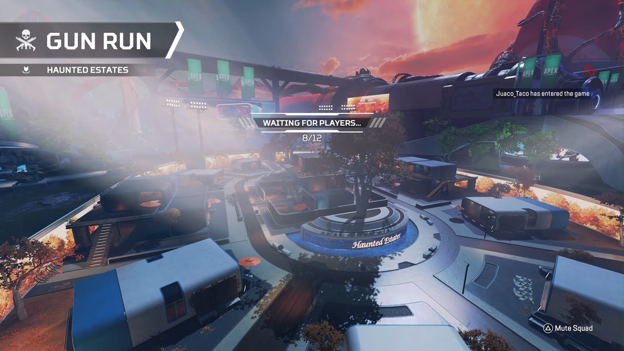 Apex Legends Gun Run LTM On New Haunted Estates Map!! - YouTube