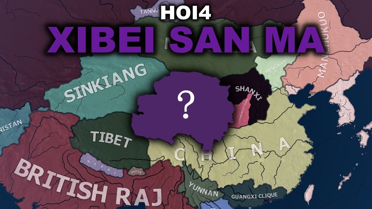 HOI4 If You Bought The Game "Xibei San Ma Is Free To Play" - YouTube