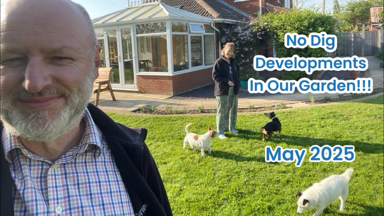 No Dig Developments in our Garden !!! Gardening Vlog May 2025 - YouTube