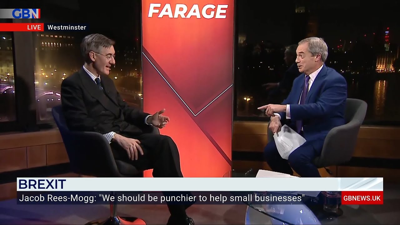 Nigel Farage Interviewing Jacob Rees Mogg About Fishing And Brexit ...