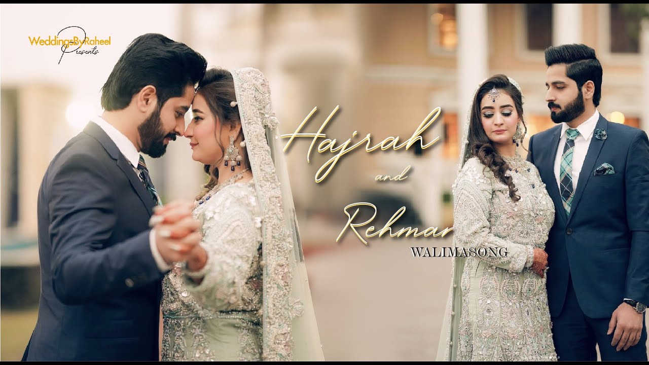 Walima Couple Shoot | Hajra & Rehman | WBR - YouTube