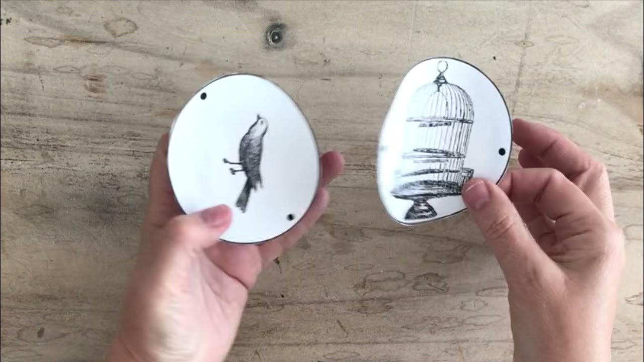 Make a thaumatrope tutorial - YouTube