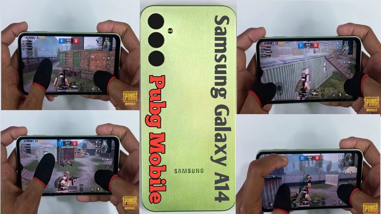Samsung Galaxy A14 Game Play & Review | Pubg Mobile, Graphics Test ...