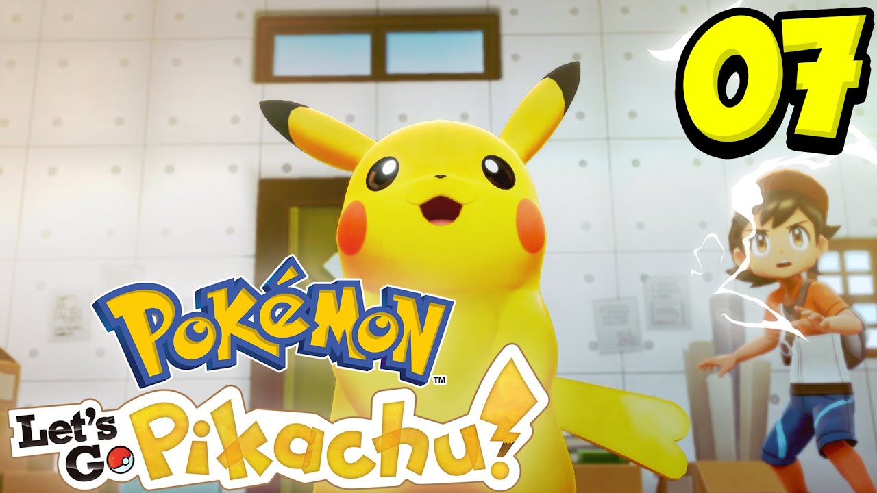 Pokemon Lets Go Pikachu | THE TALKING POKEMON! | EP 7 - YouTube