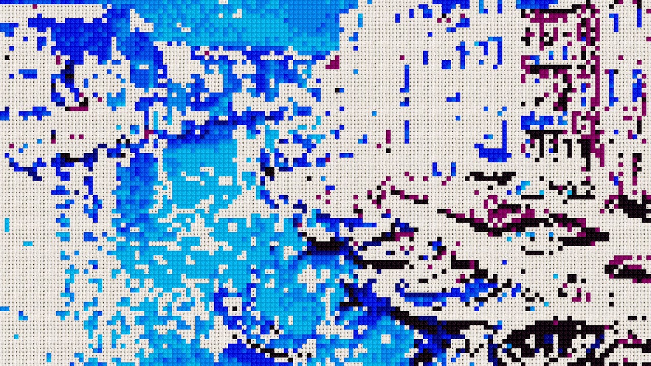 My first Cross Stitch Joy - YouTube