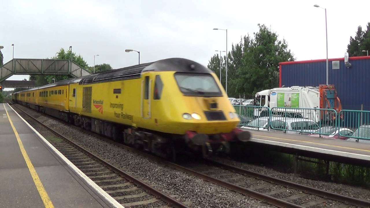 Crewe to Derby Test Train with Network Rail's NMT HST - Cwmbran - 15/07 ...