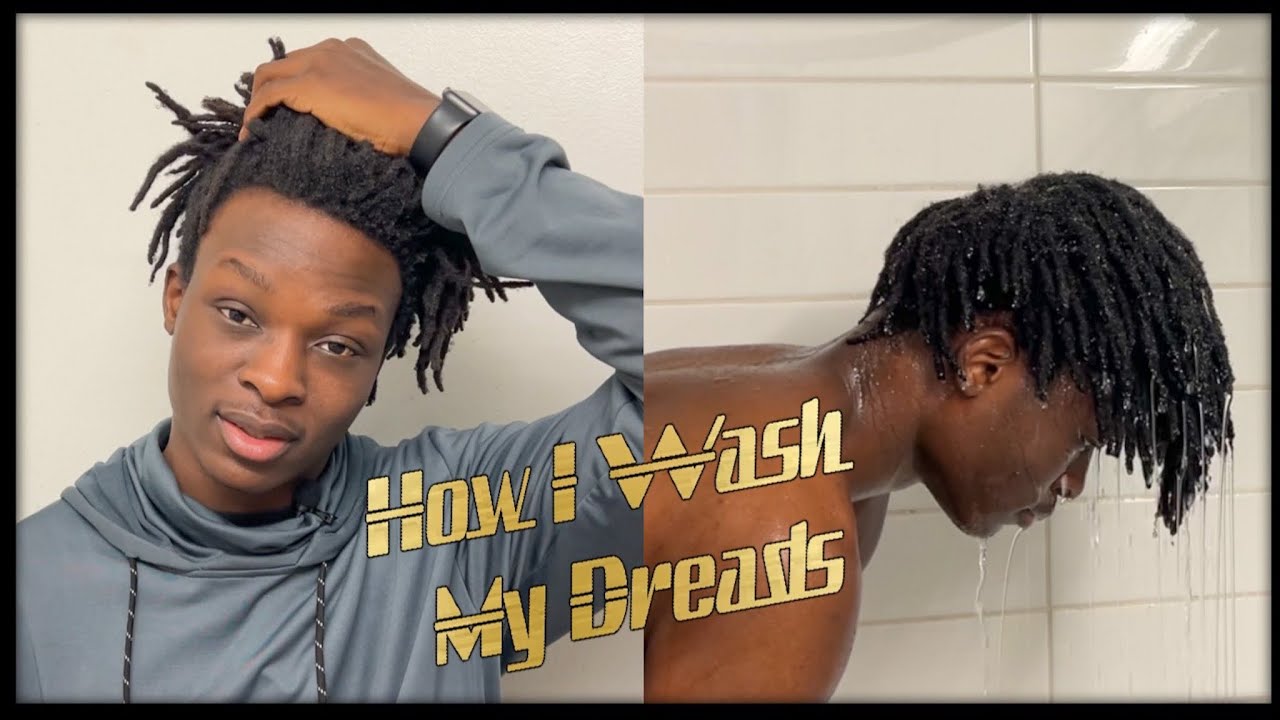 How I Wash My Dreadlocks - YouTube