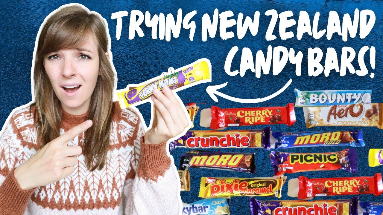 American Tries New Zealand Candy Bars For The FIRST TIME YouTube