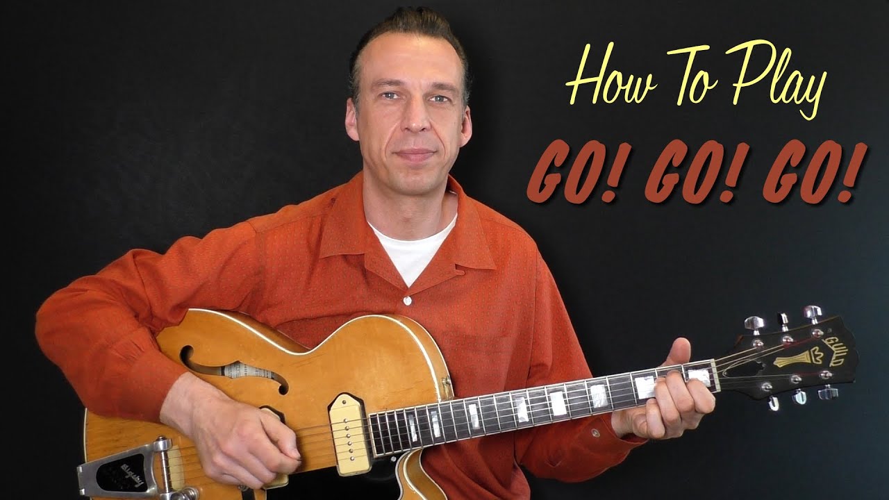 Rockabilly Guitar Lesson - Go! Go! Go! by Roy Orbison - YouTube