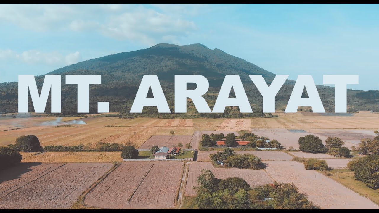 ARAYAT MOUNTAIN AERIAL - YouTube