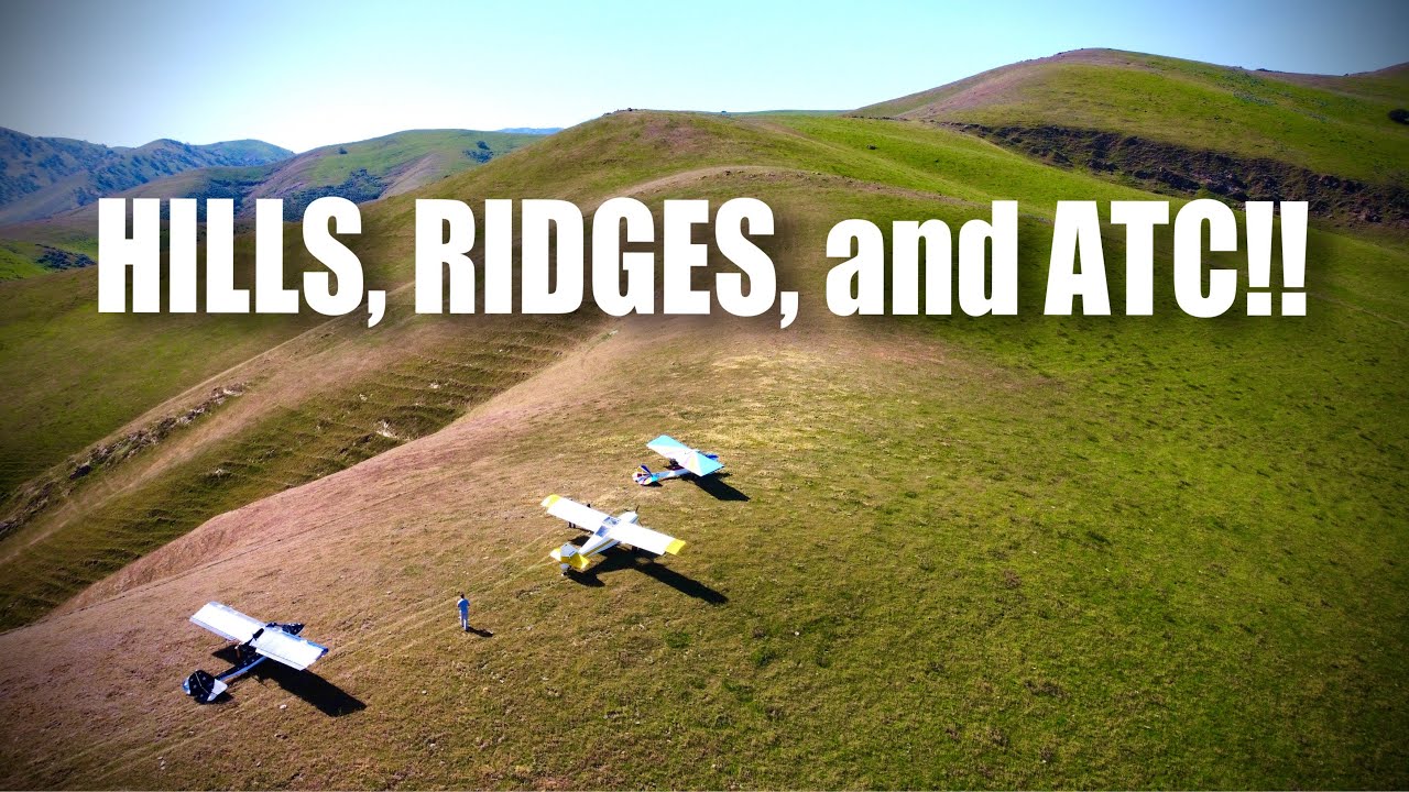 Kitfox and Challenger Landings on Hills and Ridges! Bush Plane Takeoffs ...