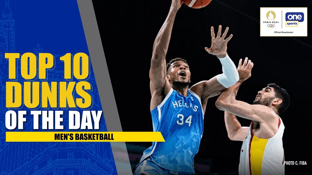 TOP 10 DUNKS OF THE OLYMPIC DAY | MEN’S BASKETBALL | PARIS 2024 ...