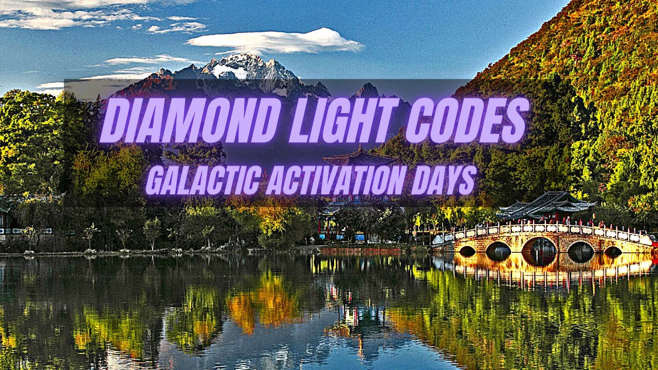 DIAMOND LIGHT CODES ~ Galactic Activation Days ~ Rainbow Rays of the ...