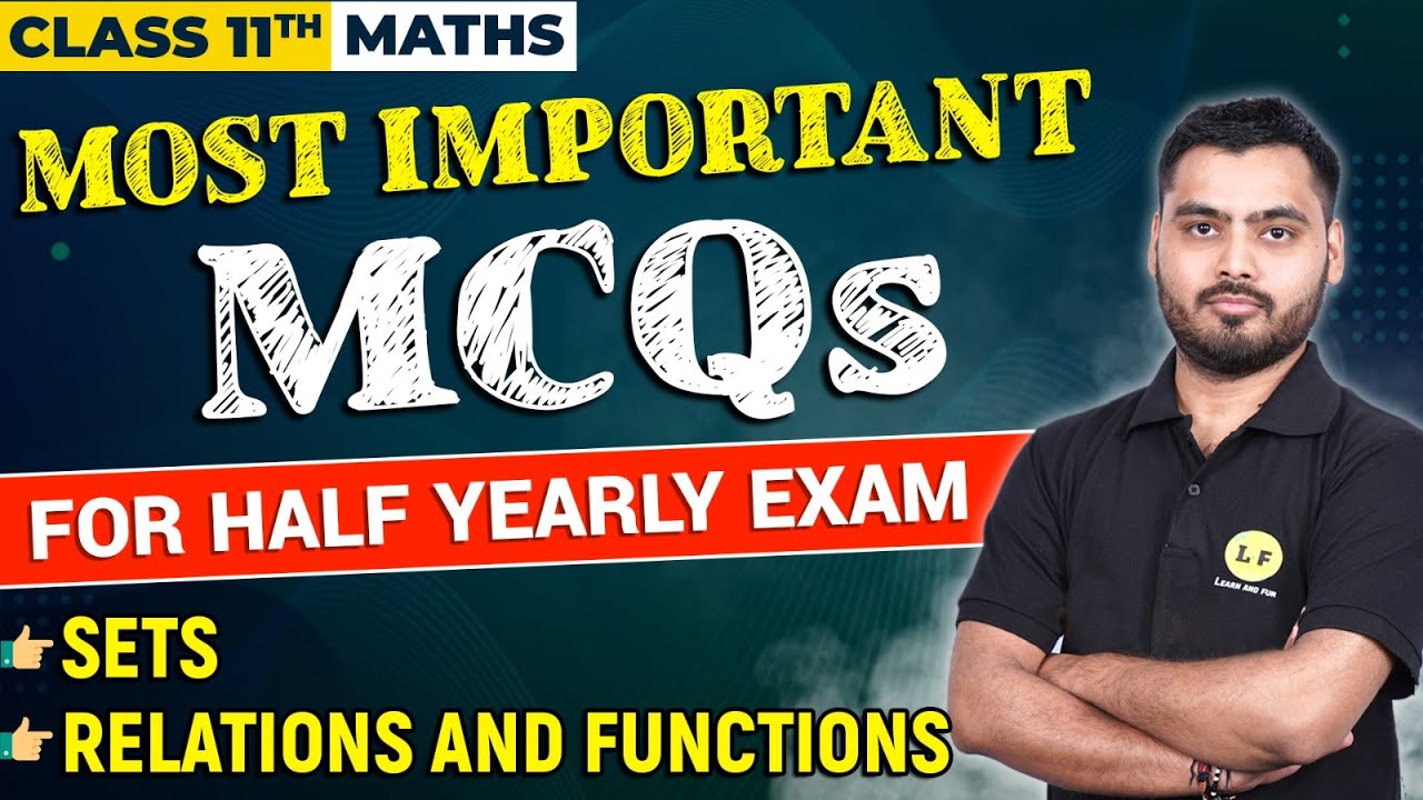 Class 11 Maths Most Important Questions | Sets and Relations and ...