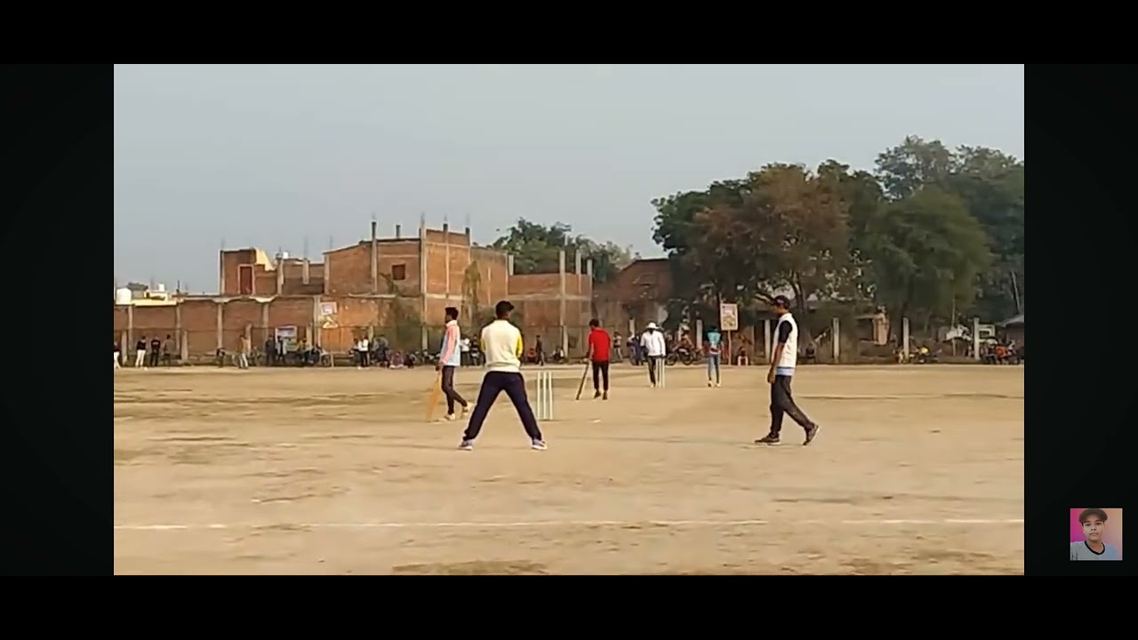 slog shot over square leg... - YouTube