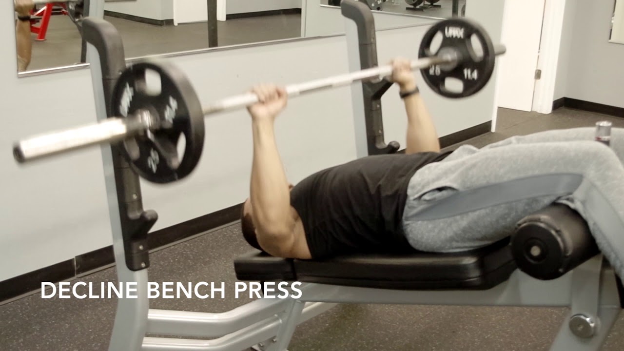 Decline Bench Press - YouTube