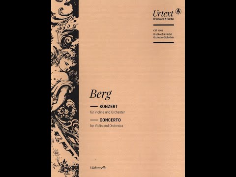 Berg: Concerto for violin and orchestra - Louis Krasner, violino; Anton ...