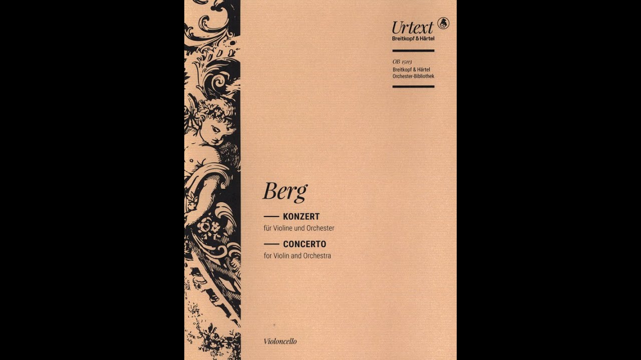 Berg: Concerto for violin and orchestra - Louis Krasner, violino; Anton ...