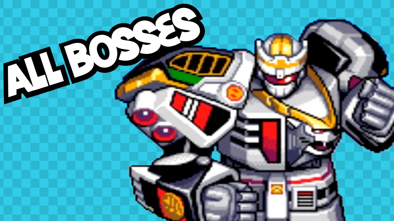 Mighty Morphin Power Rangers Fighting Edition - ALL Bosses + Ending ...