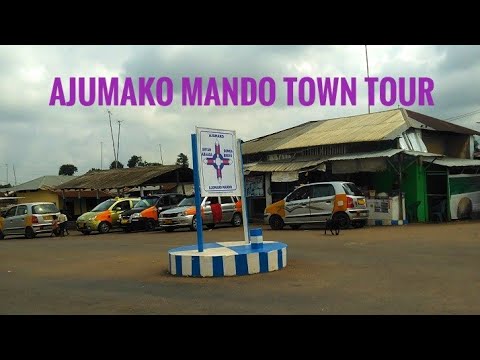 AJUMAKO MANDO TOWN TOUR DRIVE TO MANKESSIM - YouTube