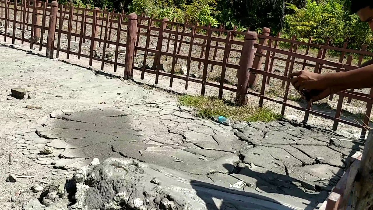 Only mud volcano in India, Baratang island, Andaman - YouTube