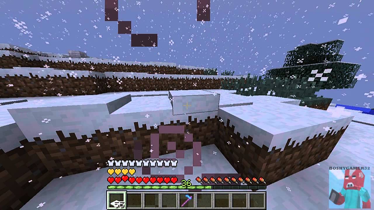 review del mod better snow mod (1.6.2) [vanilla o forge] - YouTube