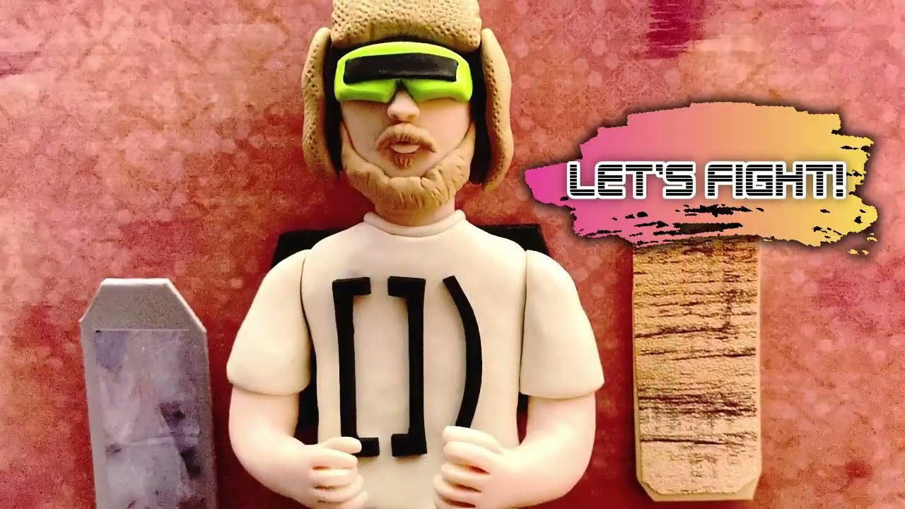 Retro fighting game - Claymation / Animation - YouTube