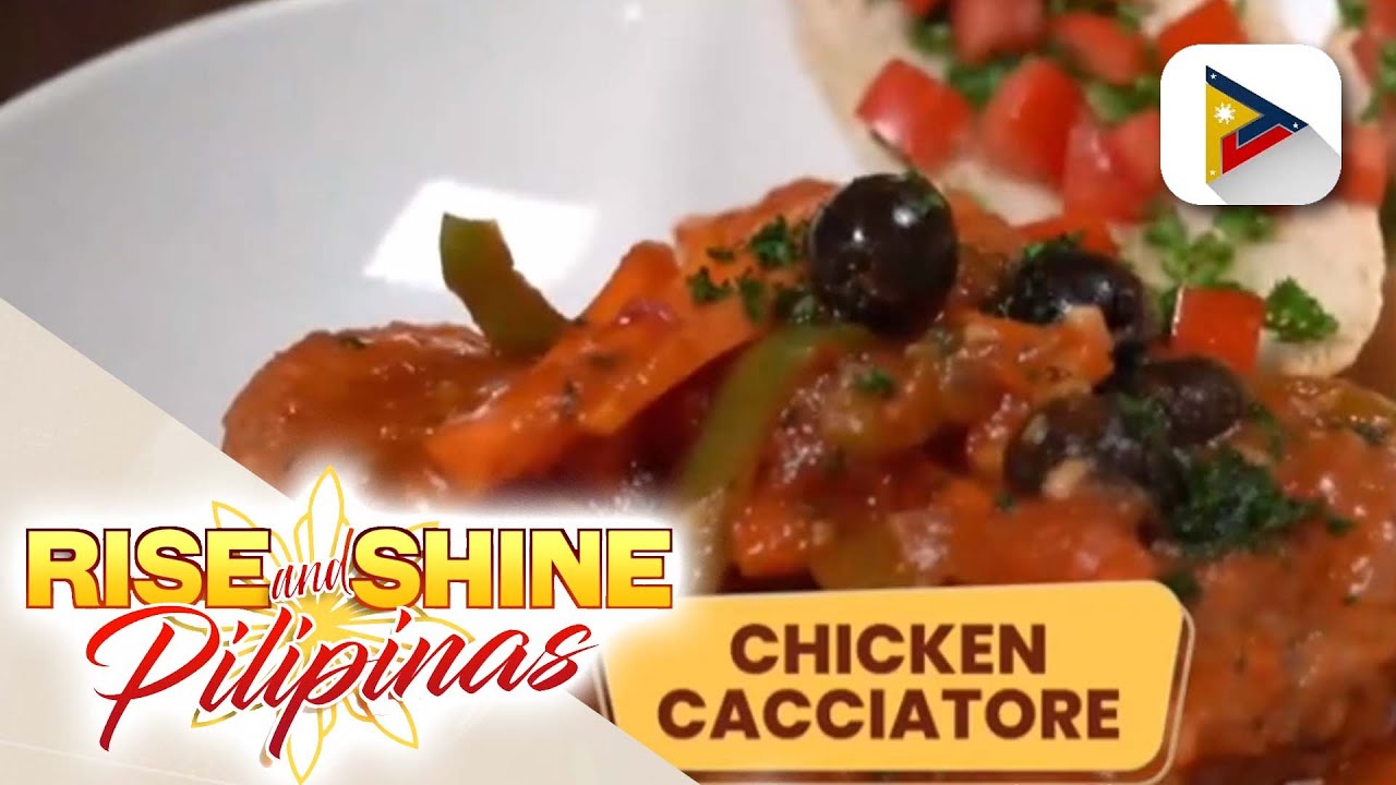 Sarap Pinoy | Chicken Cacciatore - YouTube