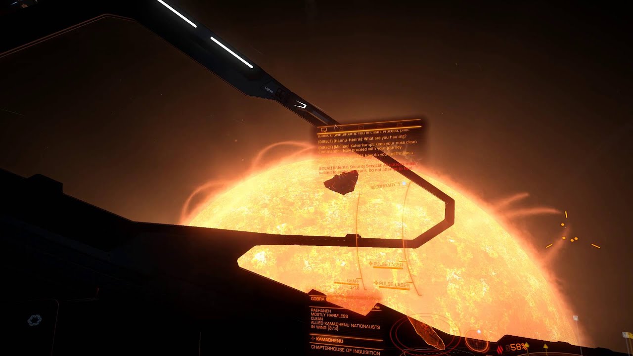Elite Dangerous probando el sensor de cabeza. - YouTube