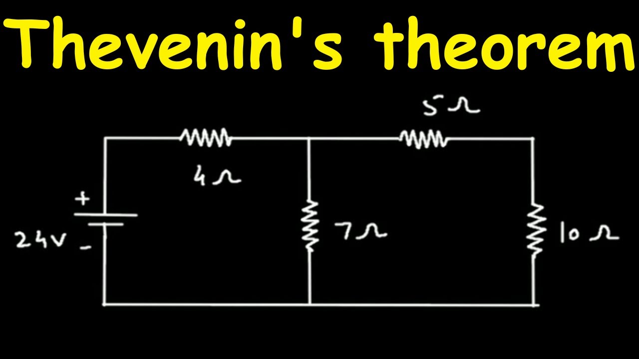Electrical Engineering Thevenin Theorem | Electrical Engineering - YouTube