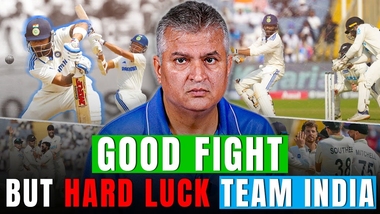 Good fight but hard luck Team India - YouTube