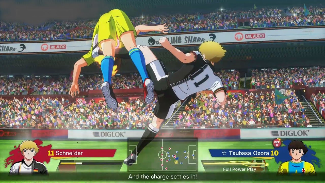 Captain Tsubasa: Rise Of New Champions - Rising Stars Vs Germany #10 ...