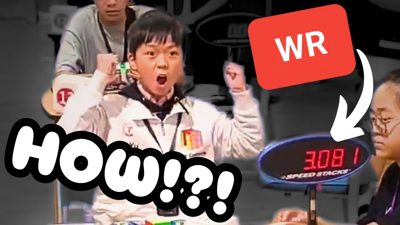 Yiheng Wang’s 3.08 solve EXPLAINED!!! - YouTube