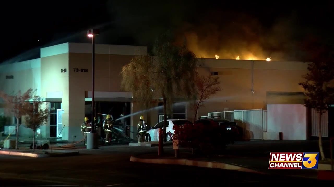 Neighboring residents react to fire and explosion at Cannabis Business ...