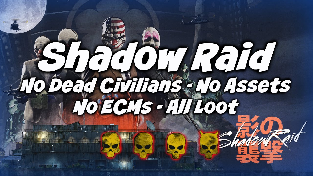 PAYDAY 2 - Shadow Raid DW Solo Stealth - NDC, NA, NE, AL - YouTube