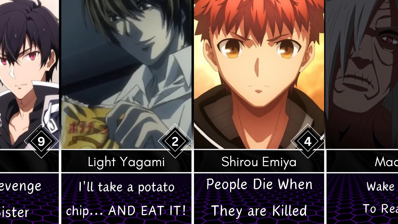 Most Iconic Anime Lines - YouTube