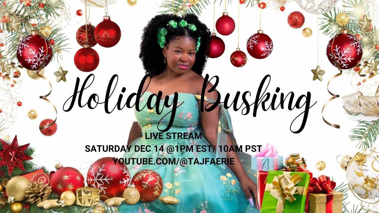 Holiday Busking In The Park! - YouTube