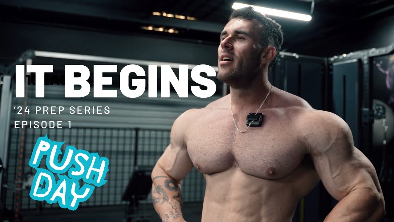 PREP BEGINS | PUSH DAY AT 10 WEEKS OUT & PHYSIQUE UPDATE - YouTube