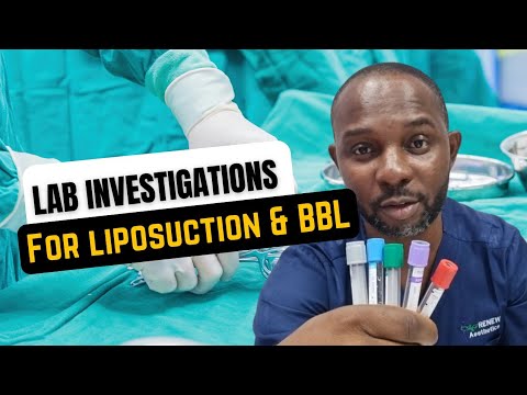 Lab Investigations to do for a successful Liposuction & BBL Surgery ...