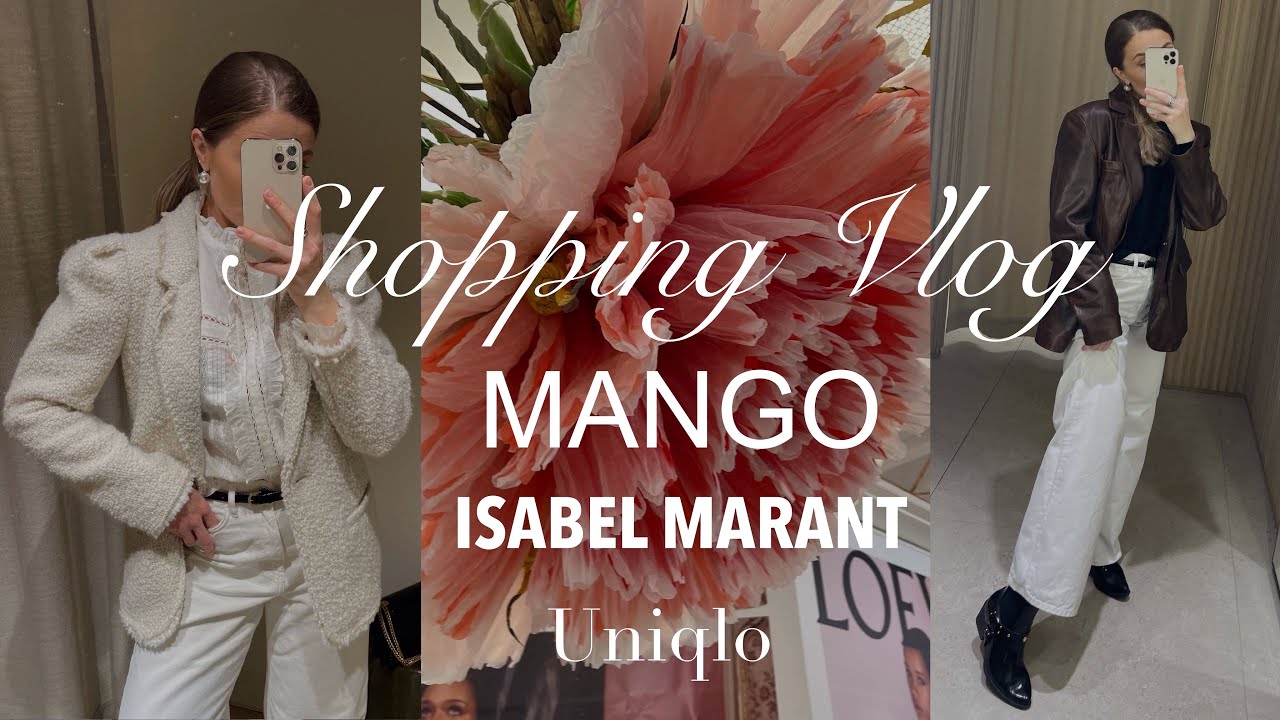 SHOPPING VLOG. MANGO, UNIQLO, ISABEL MARANT @OlgaHelga - YouTube
