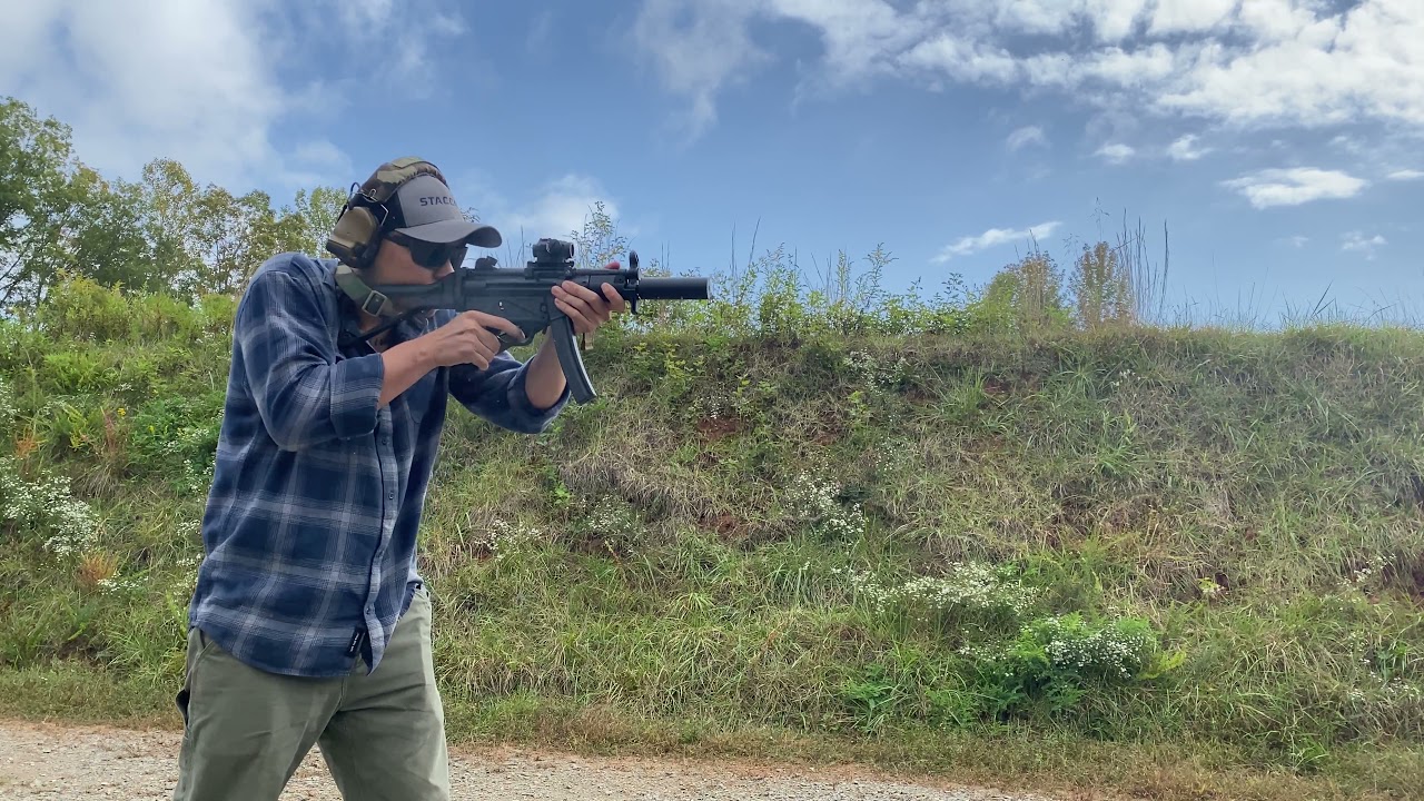 Century Arms MKE AP5-P sbr + SilencerCo Omega 9K suppressor 🤓 - YouTube