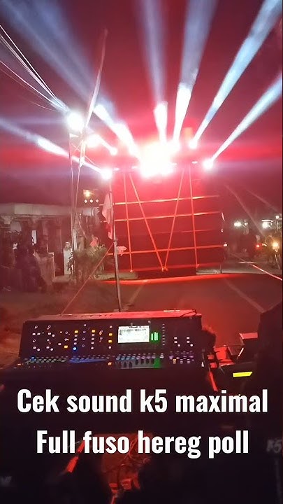 cek sound k5 maximal full horegg - YouTube