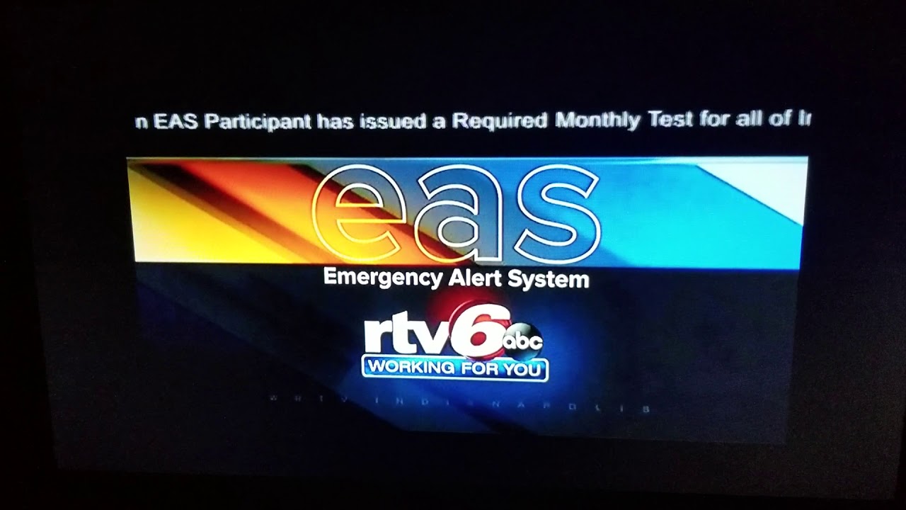 EAS #90: Required Monthly Test - Indiana (2/21/2018) (WRTV) - YouTube