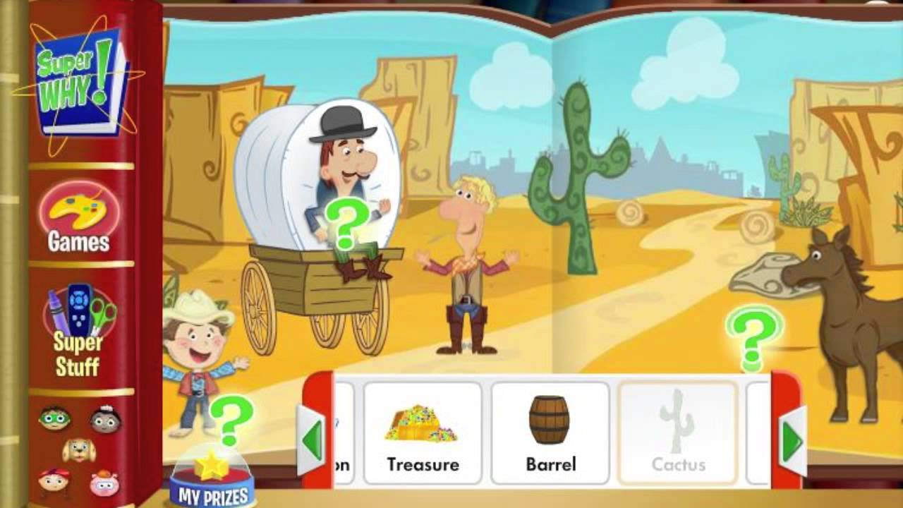 Super Why! Super Why's Book Jumble Super Why Games - YouTube