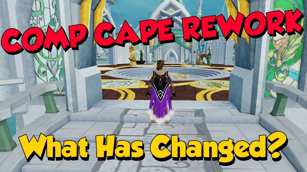 New! Comp Cape Rework! [Runescape 3] What Has Changed? - YouTube