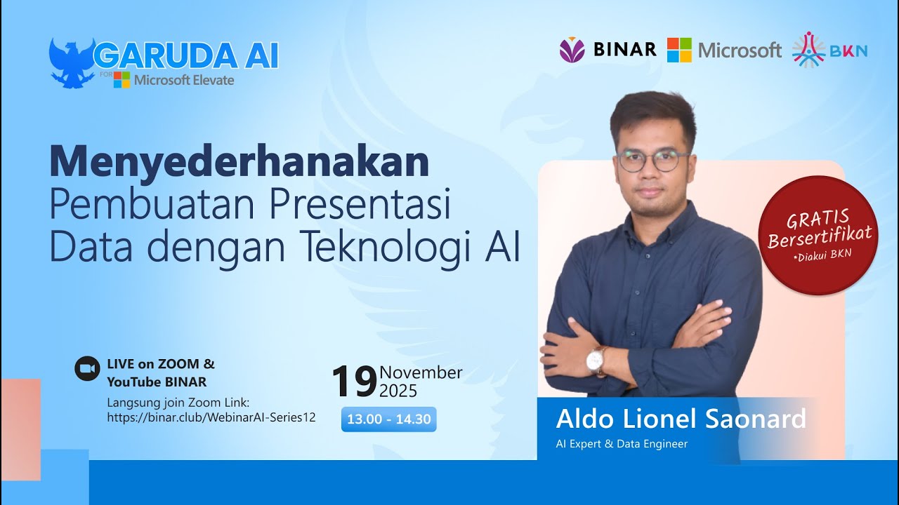 Menyederhanakan Pembuatan Presentasi Data dengan Teknologi AI - YouTube