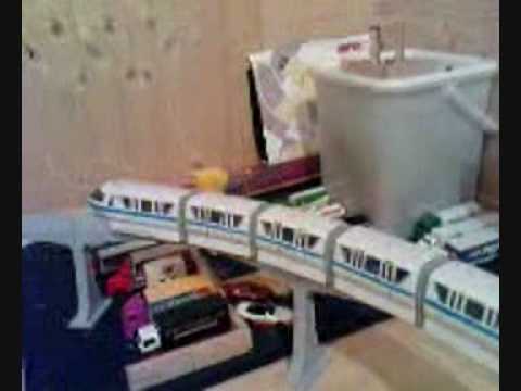 Disney Monorail Layout - YouTube