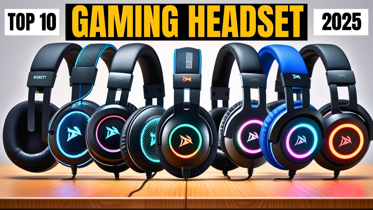 10 Best Gaming Headsets in 2025 | Buyer Guide - YouTube