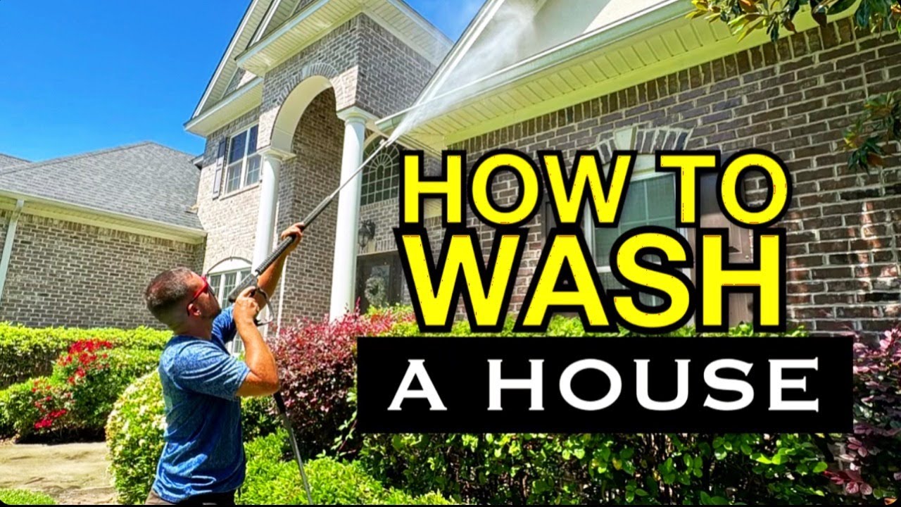 How To Wash A House (Complete Walkthrough) - YouTube